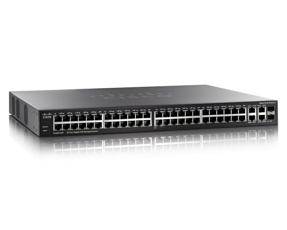 Specificaties van Cisco SG 300-52P - Tweakers