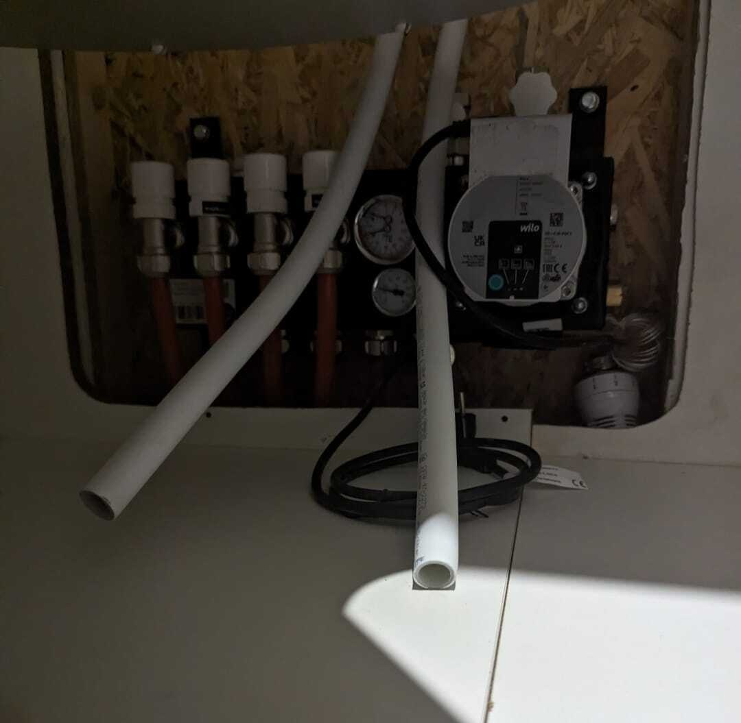 Vloerverwarming beneden radiatoren in de rest van de woning - Bouwen en ...
