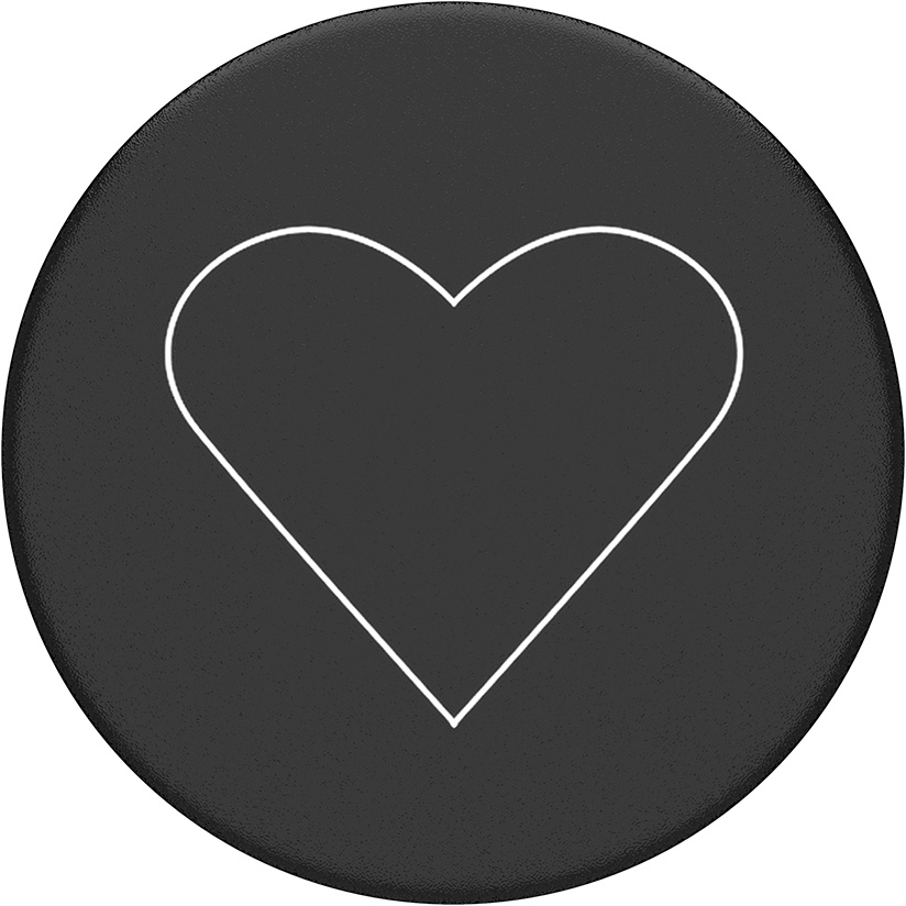 PopSockets White Heart Black - Kenmerken - Tweakers