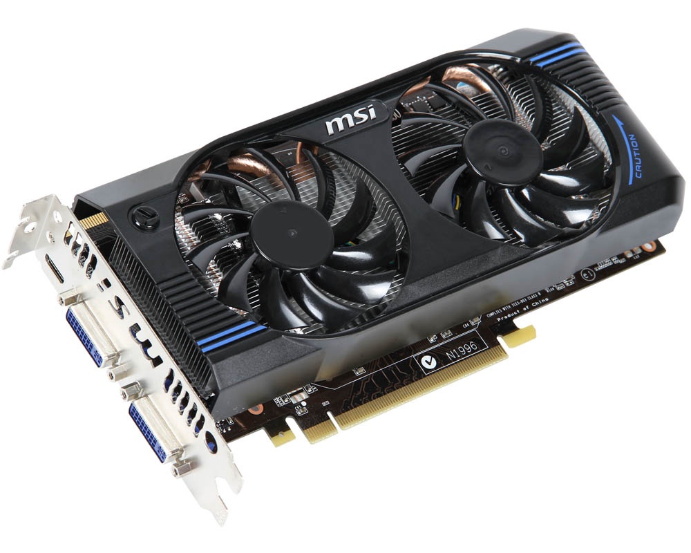 Specificaties van MSI GeForce GTX560 N560GTX-M2D1GD5 - Tweakers