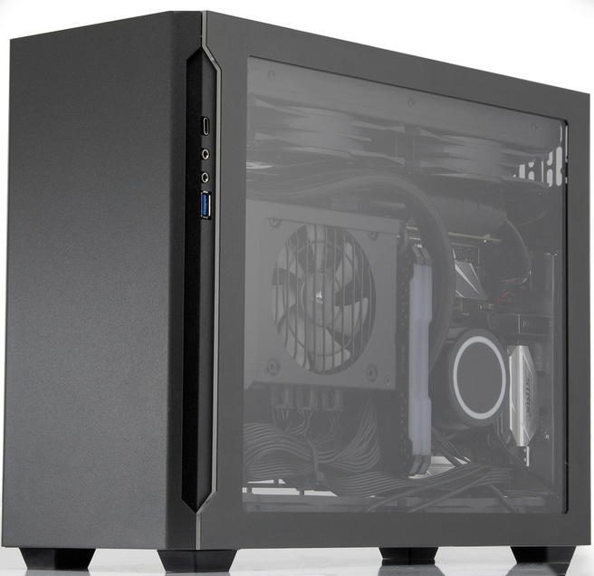 Sliger Designs SM580 | 15.9L Mini-ITX PC Case for 280mm AIOs and 3-slot ...