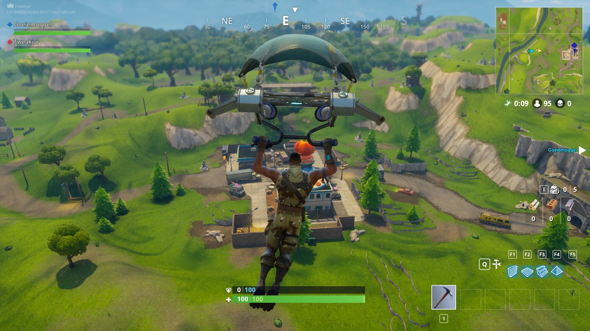 Battle Royale in Fortnite - Preview - Tweakers