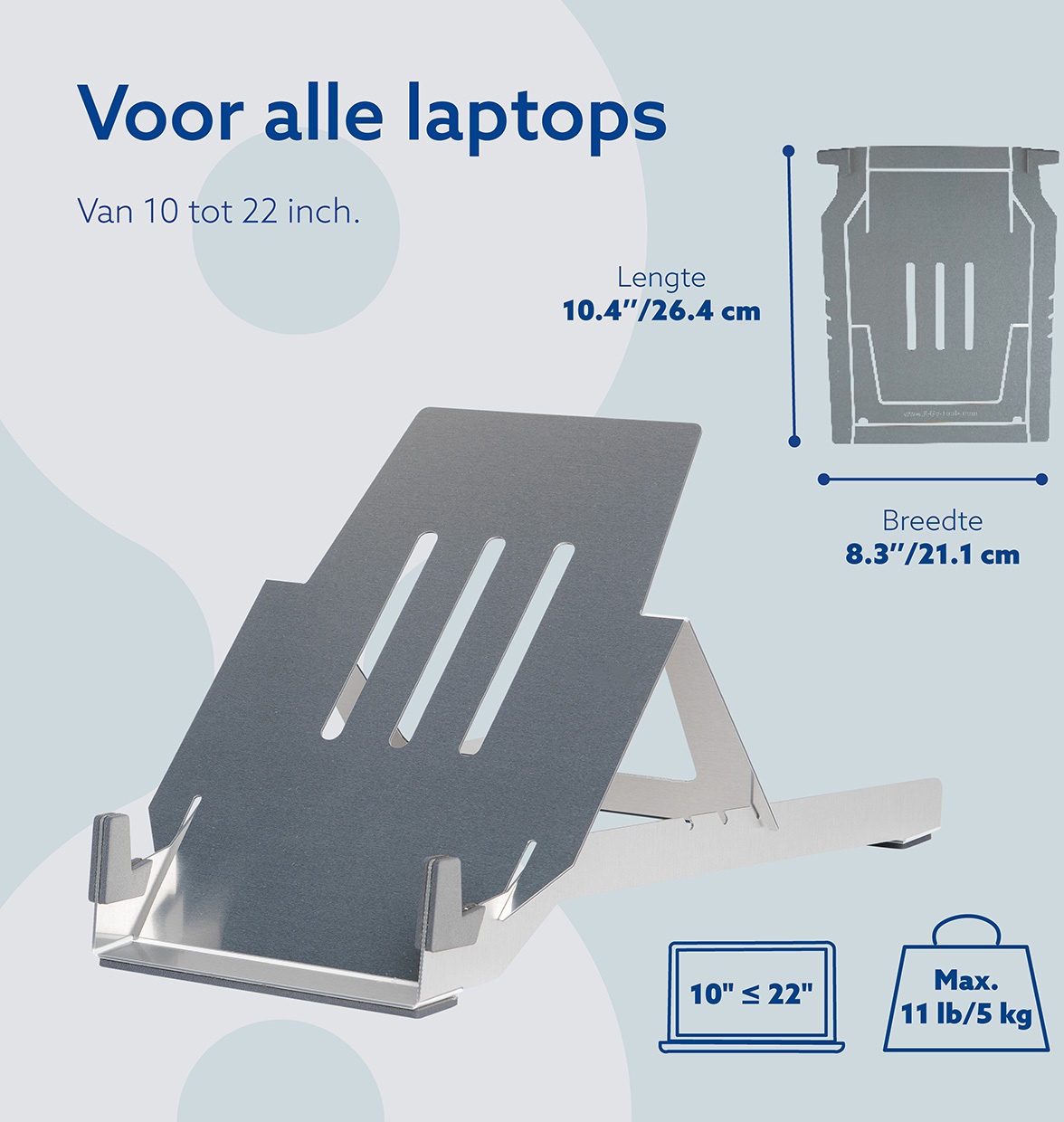 Specificaties van R-Go Tools Riser Basic Laptopstandaard - Tweakers