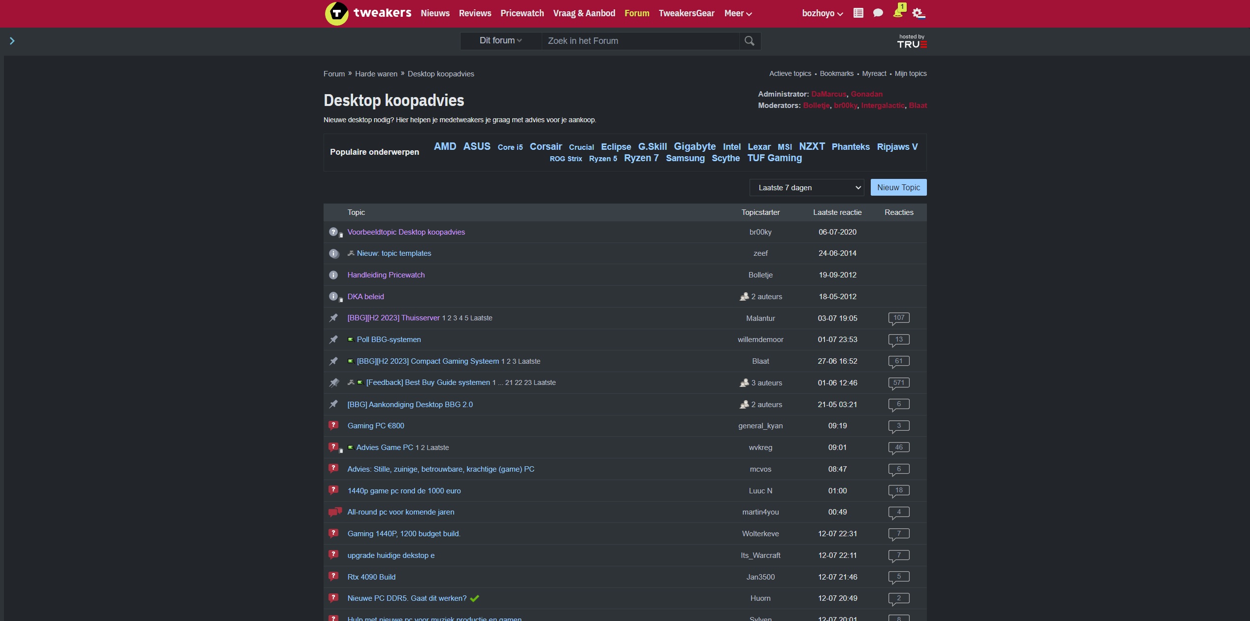 Join the dark site - Native dark mode voor Tweakers - IT Pro - .Plans - Tweakers