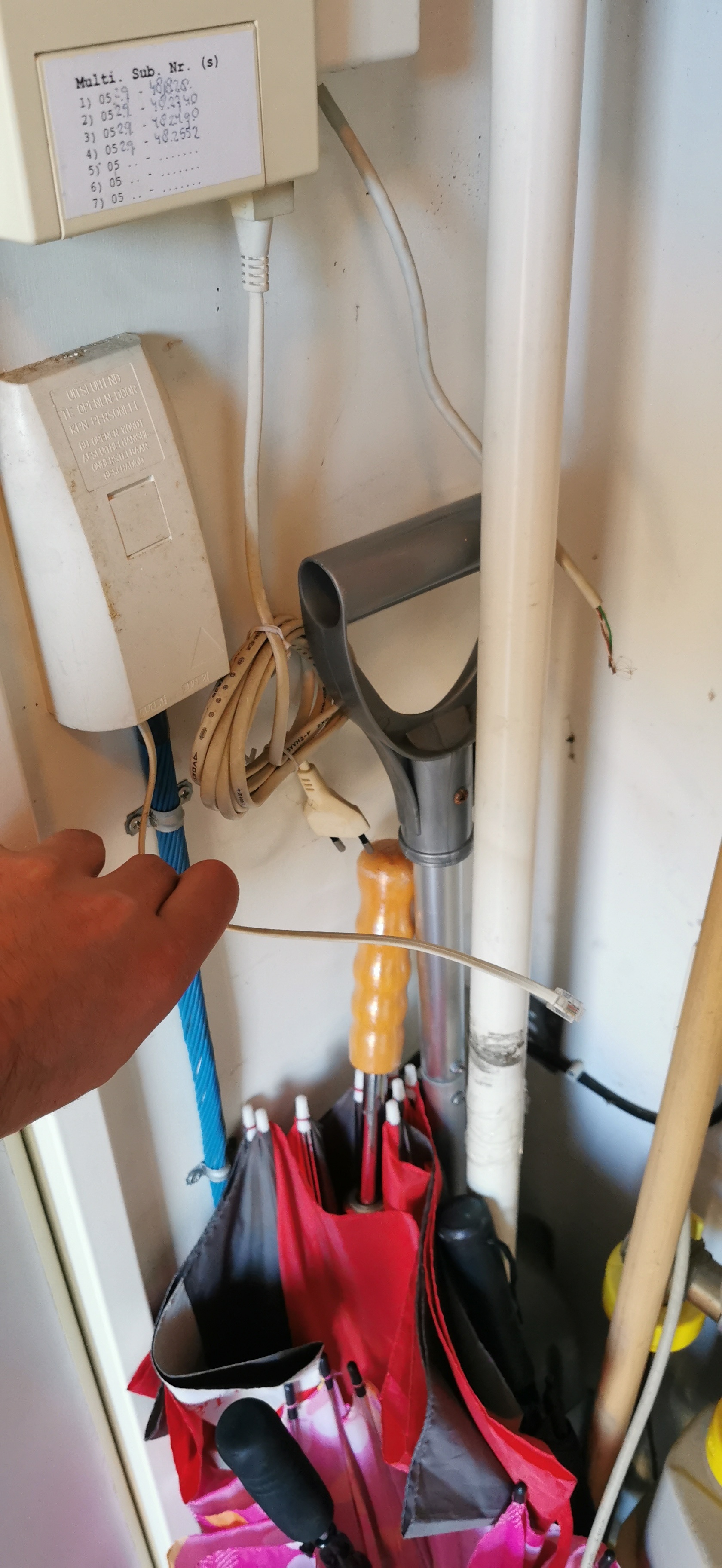 Isra aansluiting meterkast - Netwerken - GoT