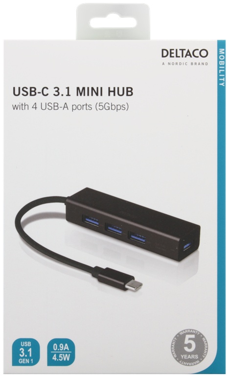 Deltaco USBC-HUB12 - Kenmerken - Tweakers