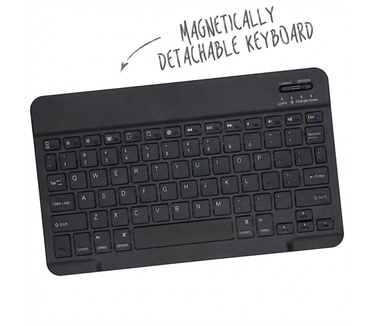 Accezz QWERTY Bluetooth Keyboard Bookcase: beste prijs - Tweakers
