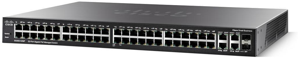 Specificaties van Cisco SG 300-52MP - Tweakers