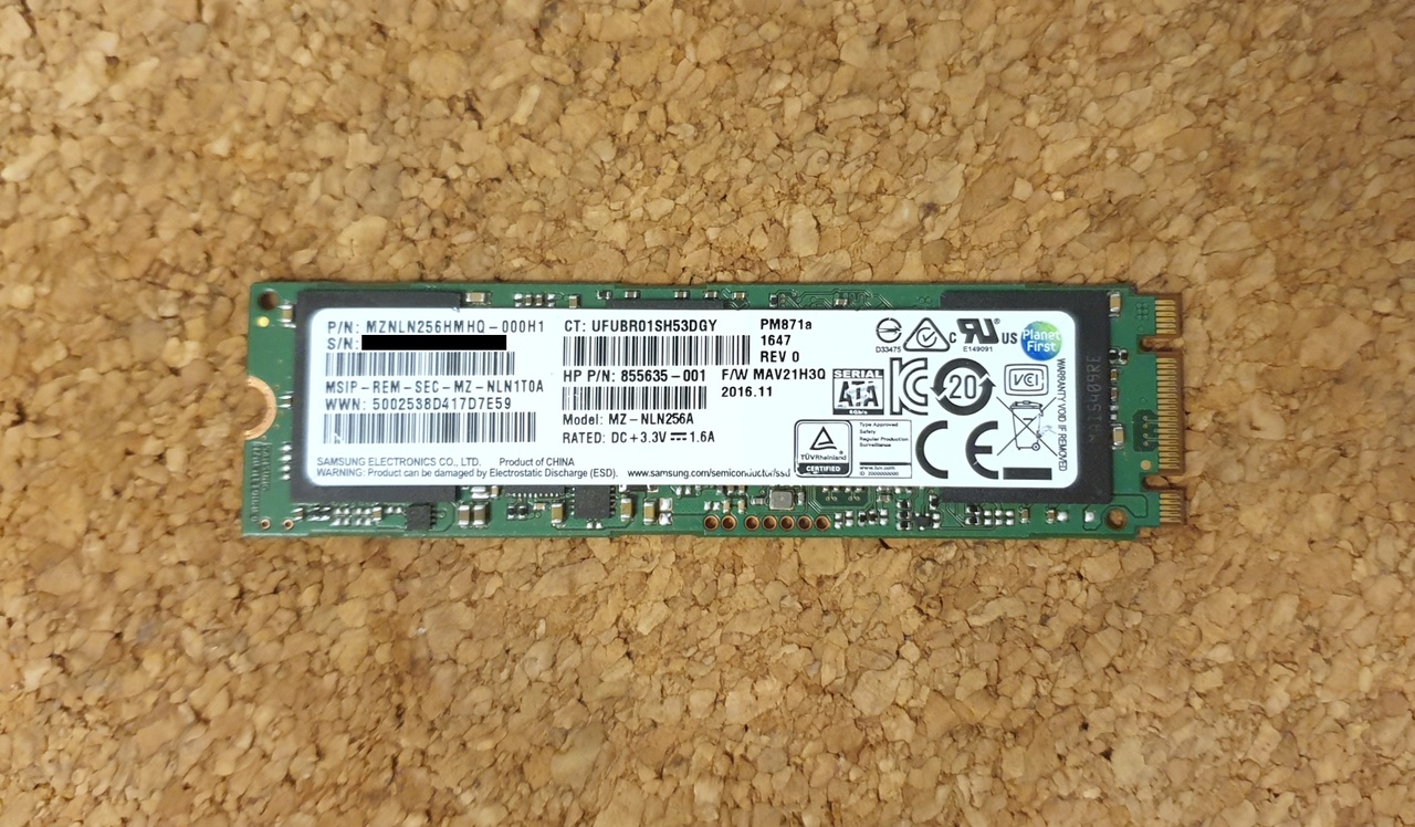 2x 256GB M.2 2280 SATA3 SSD's aangeboden - Vraag & Aanbod - Tweakers