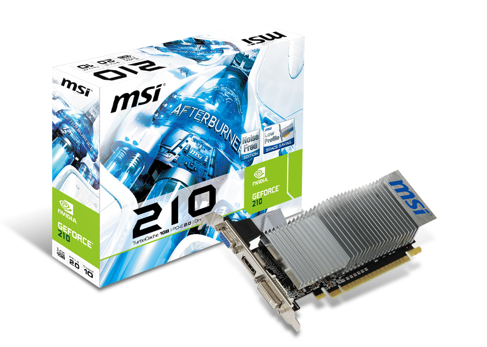 MSI GeForce 210 TC 1GB DDR3: beste prijs - Tweakers