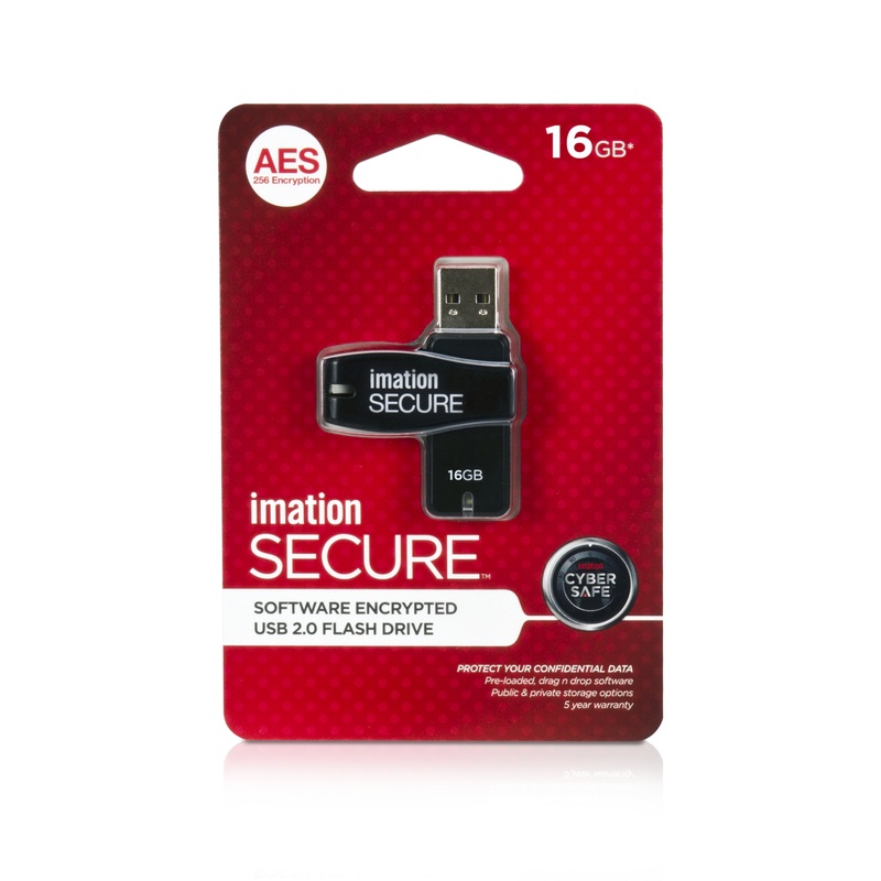 Imation Secure 16GB Zwart - Kenmerken - Tweakers