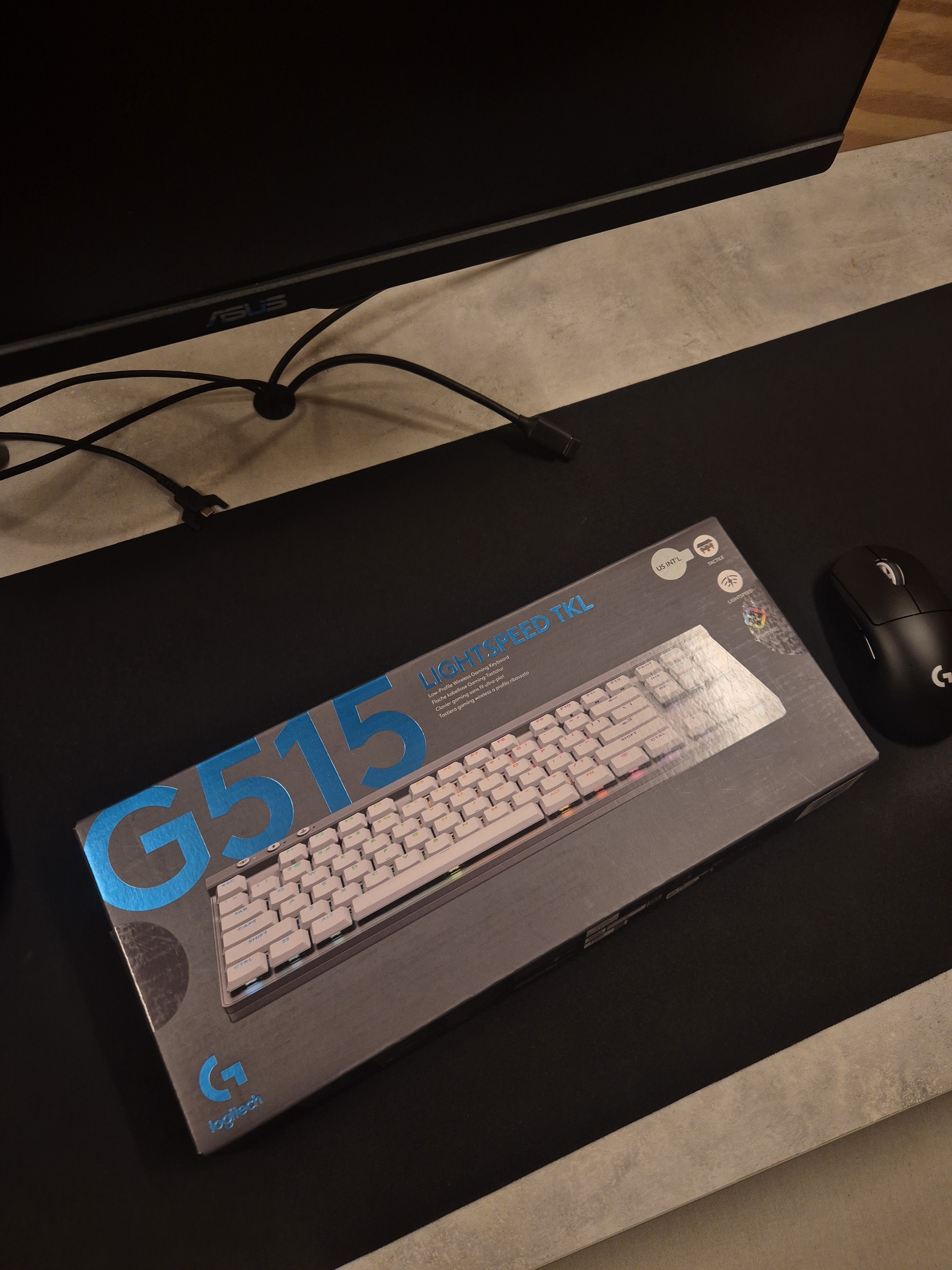 Logitech G515 Lightspeed TKL, Tactile, Qwerty US, Wit aangeboden ...