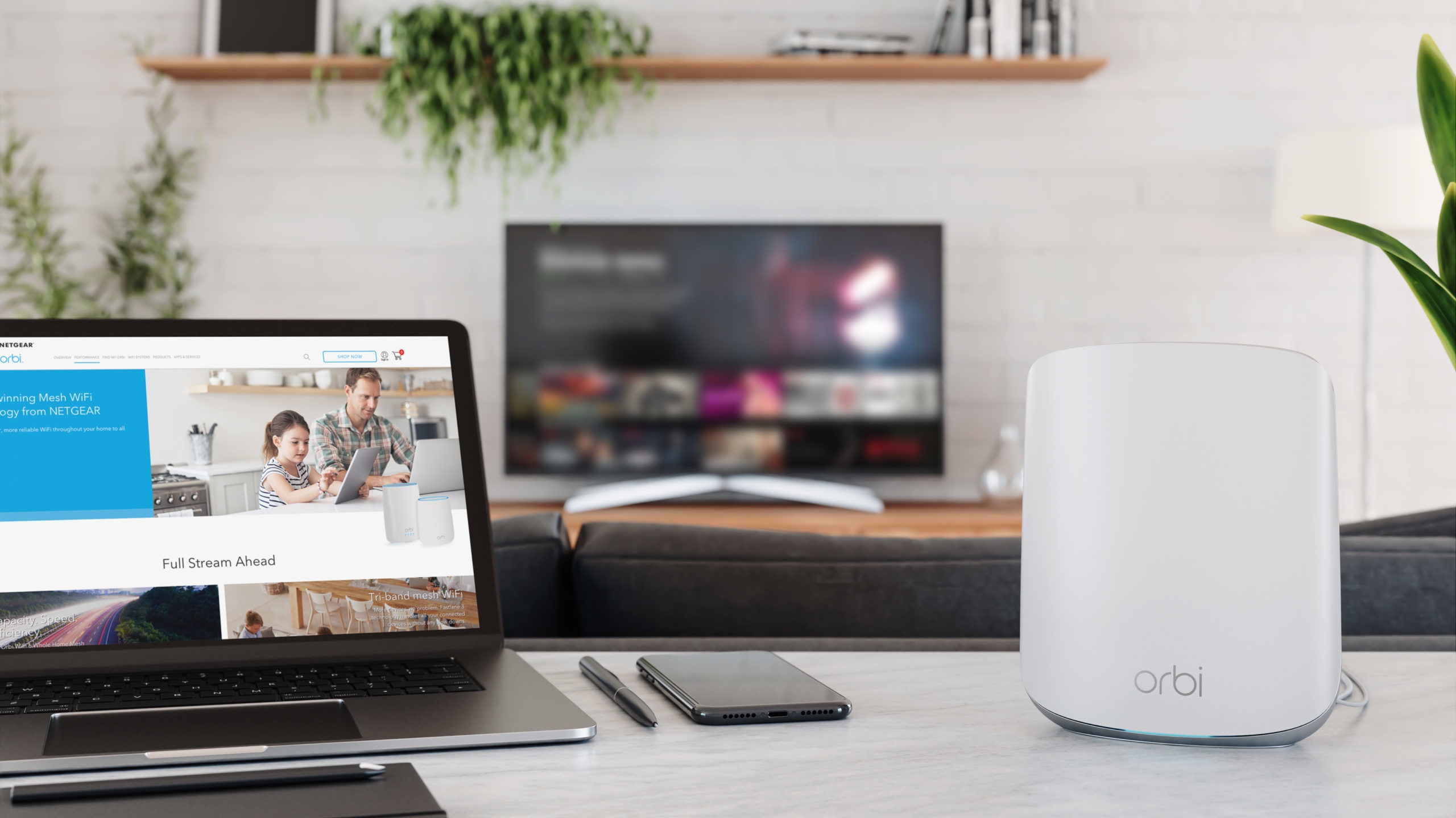 Specificaties van Netgear Orbi Dual-Band WiFi 6-mesh-systeem (RBS350 ...