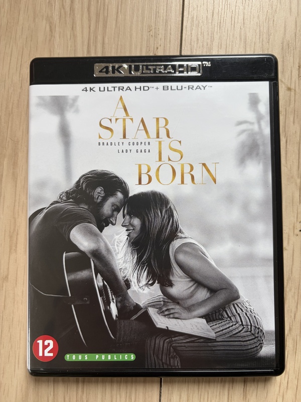 A Star Is Born 4K Ultra HD + Blu-ray (Nieuwstaat) NL FR BE Versie ...