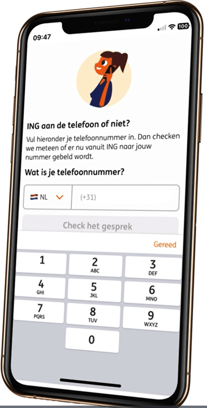 ING-app krijgt knop om te checken of klant gebeld wordt door de bank ...
