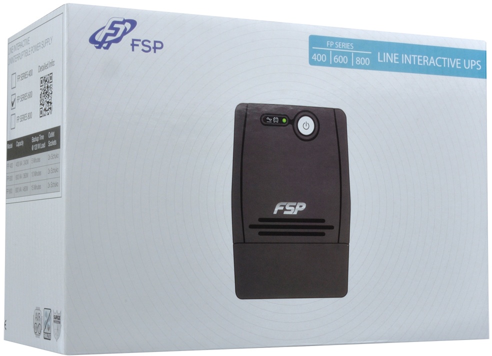 FSP FP 600 - Kenmerken - Tweakers