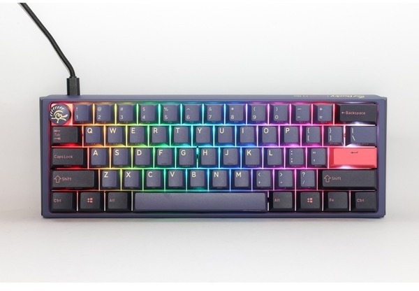 Ducky One 3 Mini, solid keycaps, MX Speed, Qwerty US, Donkerblauw ...