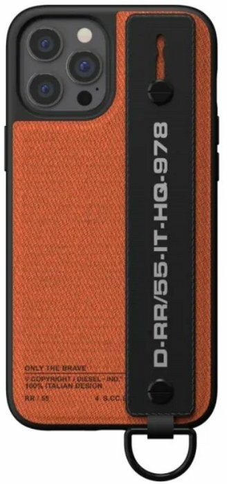 Diesel Utility Twill Back Case - Apple iPhone 12 Pro Max (6.7") Oranje ...