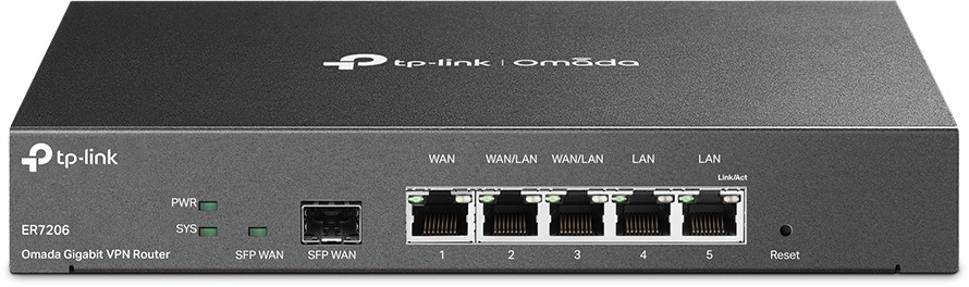 Specificaties van TP-Link TL-ER7206 SafeStream Gigabit Multi-WAN VPN ...