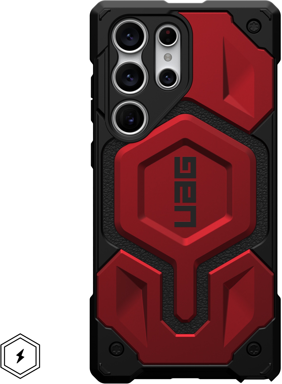 Specificaties van Urban Armor Gear 214140119494 (Galaxy S23 Ultra) Rood ...