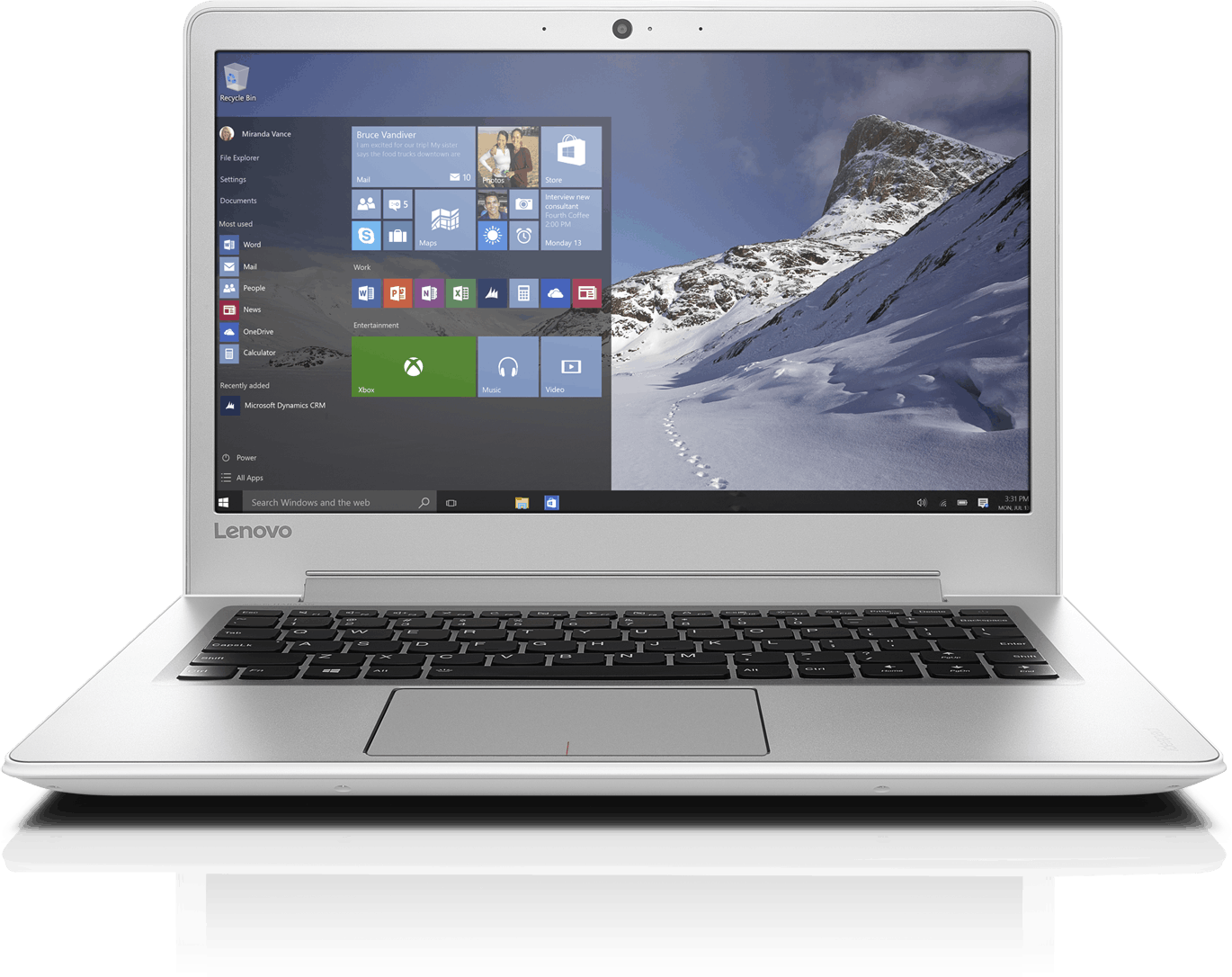 Specificaties van Lenovo IdeaPad 510S-13IKB (80V0005PMH) - Tweakers