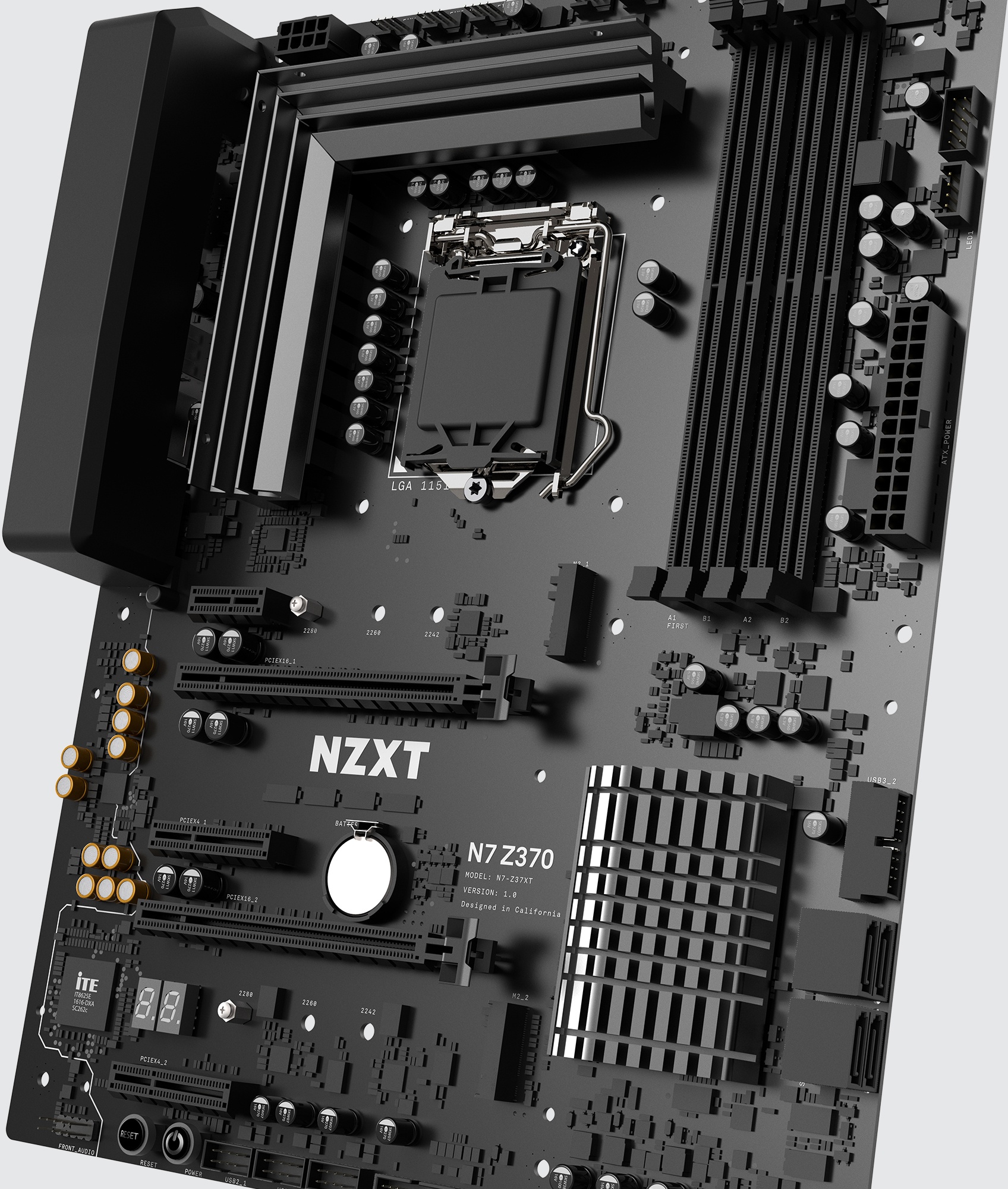 Specificaties van NZXT N7 Z370 Zwart - Tweakers