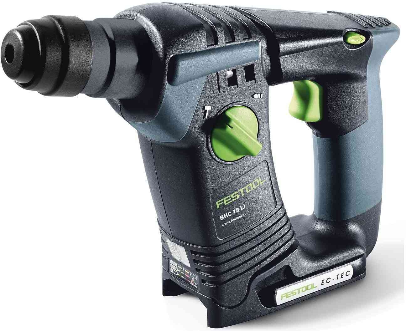 Specificaties van Festool BHC 18 Li-Basic (Zonder accu) - Tweakers