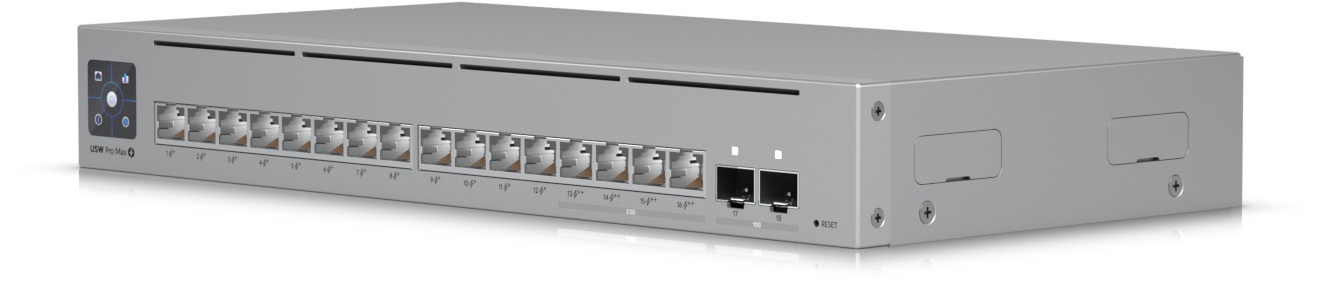 Specificaties van Ubiquiti Switch Pro Max 16 PoE - Tweakers