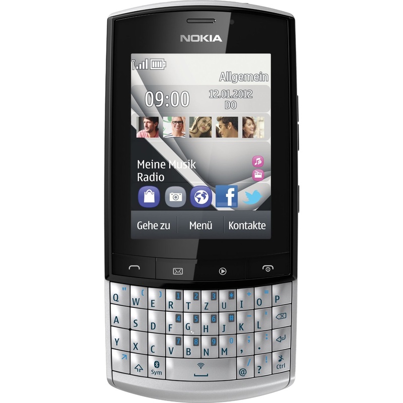 Nokia Asha 303 Zilver - Kenmerken - Tweakers