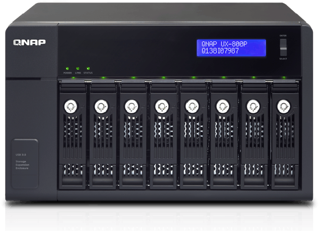 Specificaties van QNAP Turbo NAS Expansion Unit 8-Bay - Tweakers