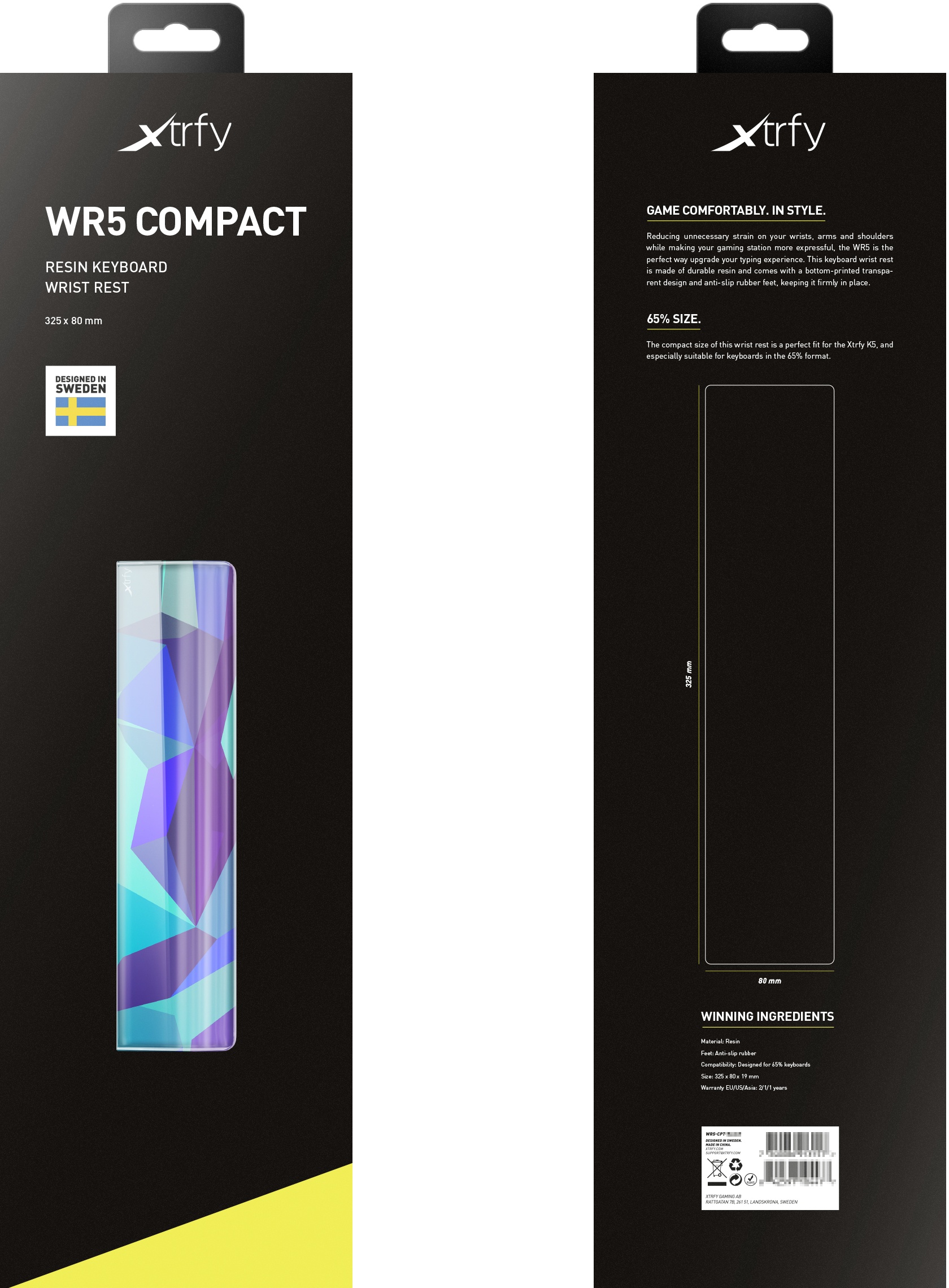 Xtrfy WR5 Compact Litus - Kenmerken - Tweakers