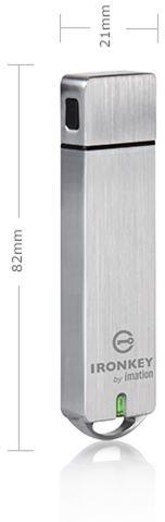 Kingston IronKey Basic S1000 128GB Zilver: beste prijs - Tweakers