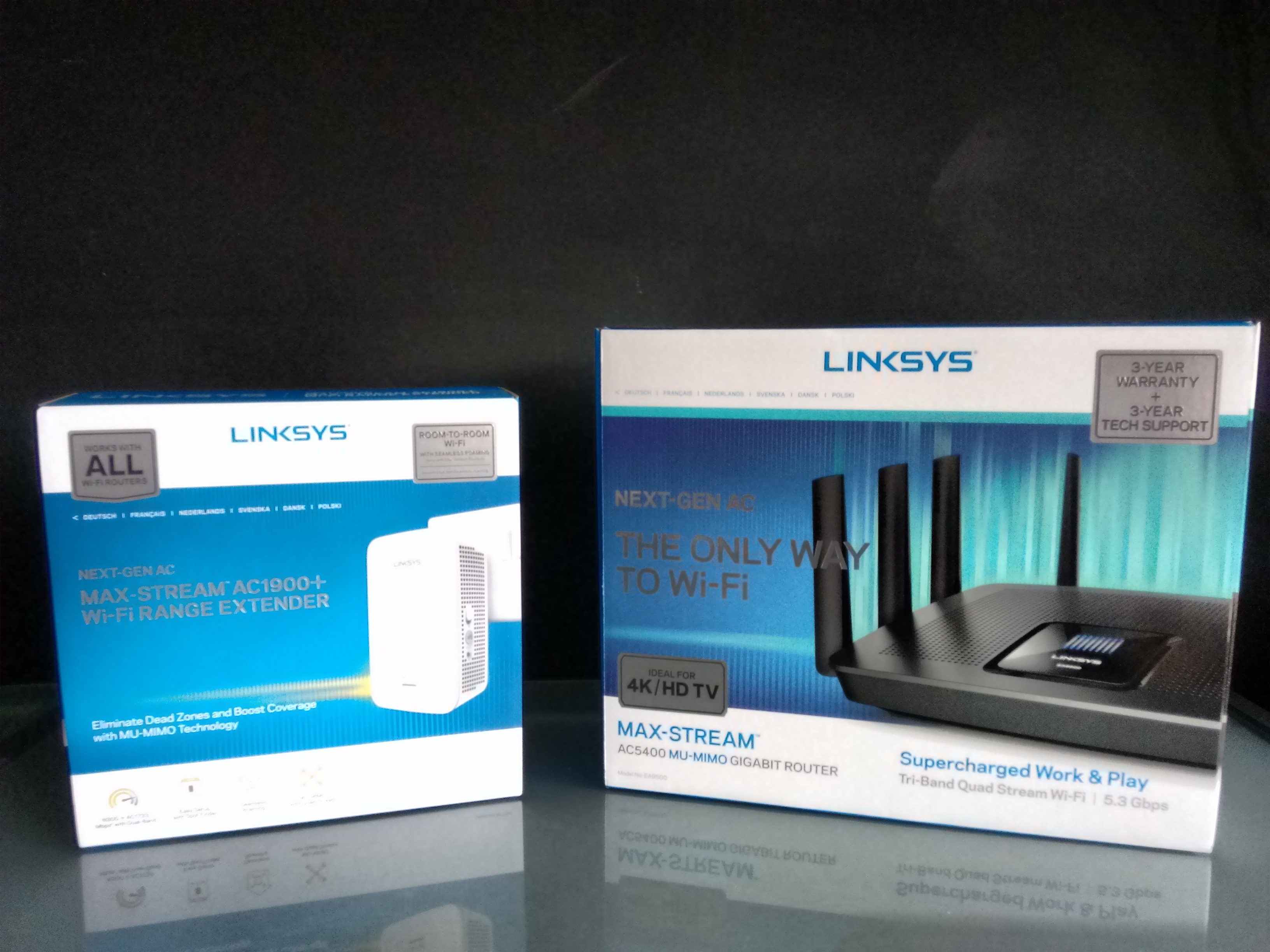 Linksys EA9500 Max-Stream AC5400 MU-MIMO Gigabit-router - gregor160300 ...