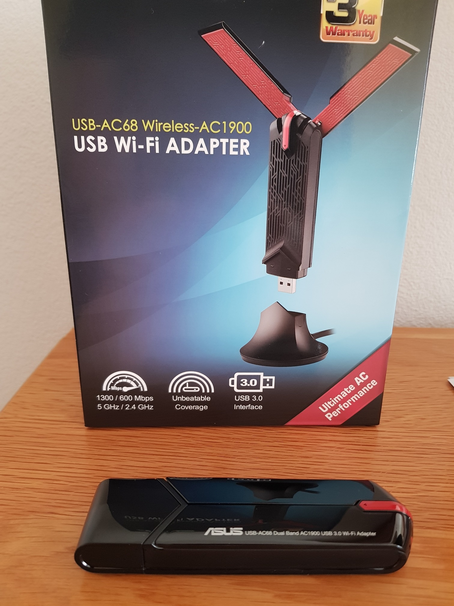 ASUS USB-AC68 Wi-Fi adapter - aex351 - Product reviews - Tweakers