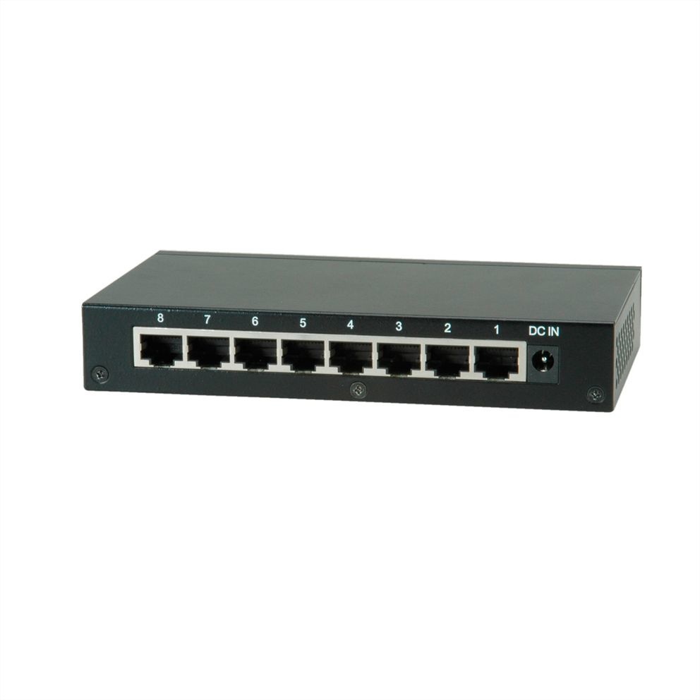 Specificaties van Roline 8 Port Gigabit Ethernet Switch - Tweakers