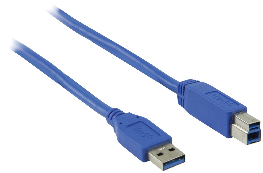 ValueLine 5m, USB 3.0, USB A - B Blauw - Kenmerken - Tweakers