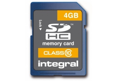 Integral SDHC Class 10 4GB - Kenmerken - Tweakers