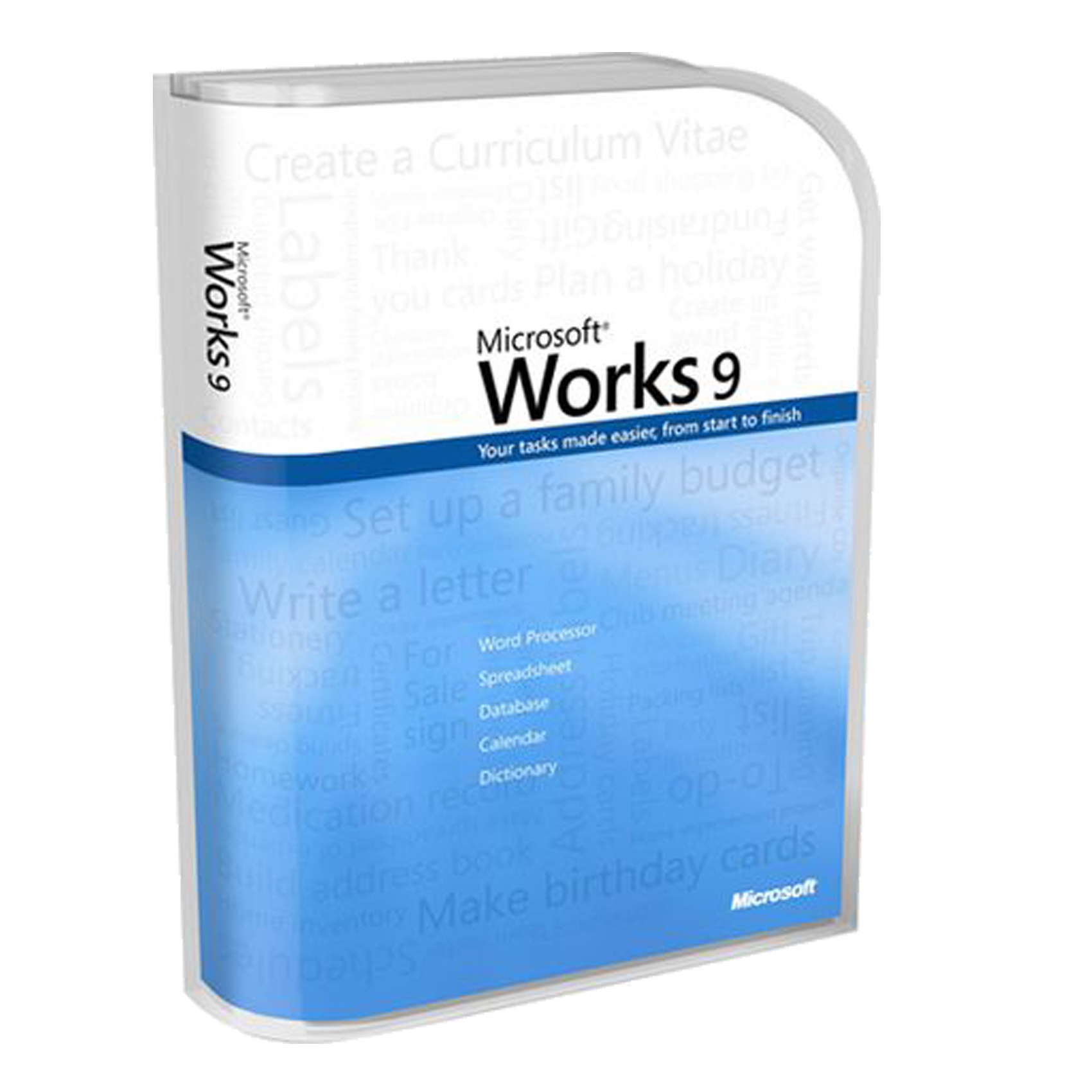 Microsoft Works 9.0 kopen? - Prijzen - Tweakers
