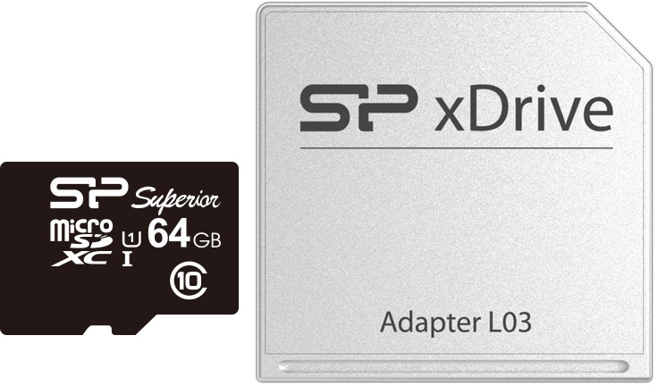 Silicon Power 64GB microSDXC & Adapter - Kenmerken - Tweakers