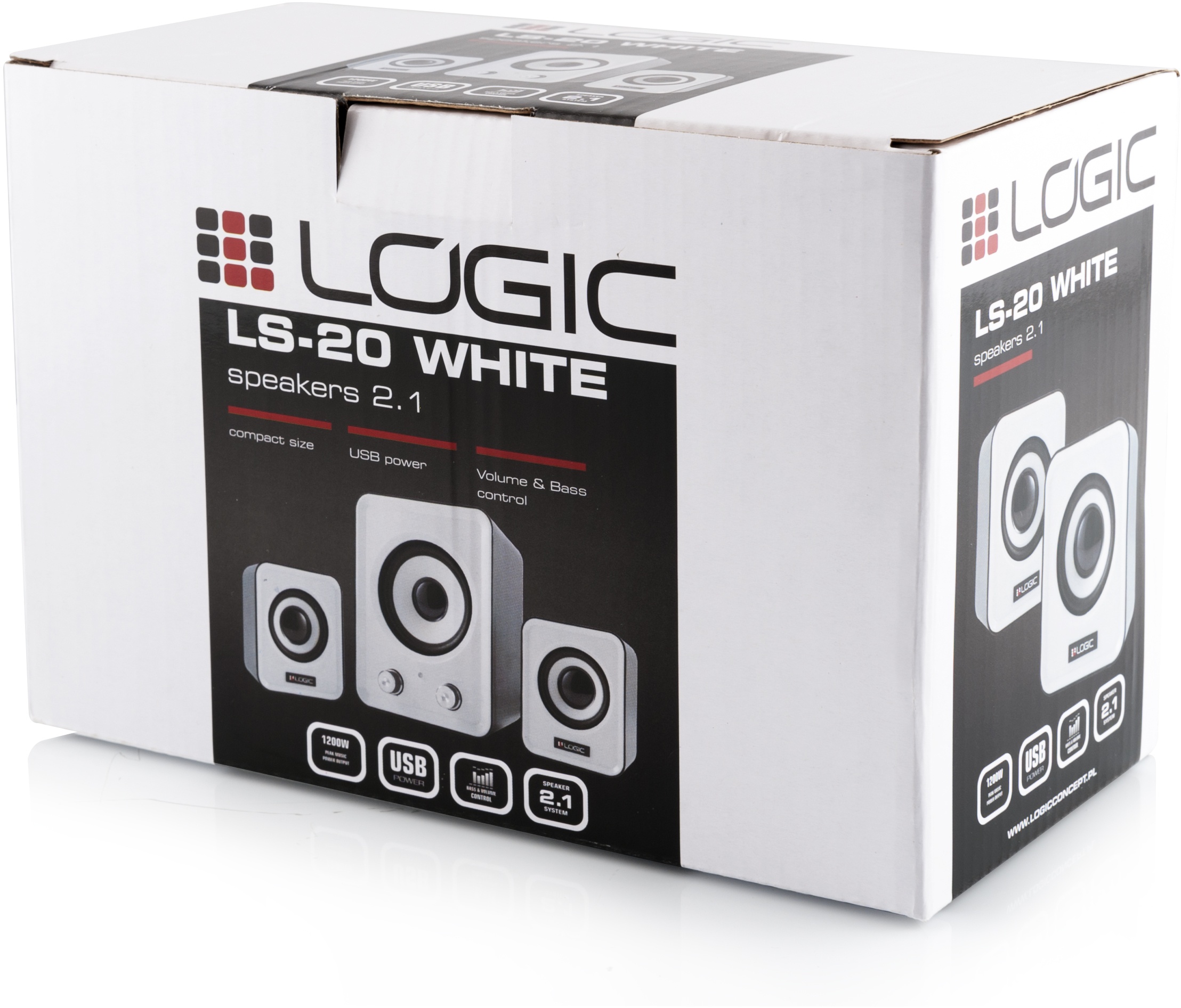 Specificaties van Logic LS-20 Wit - Tweakers