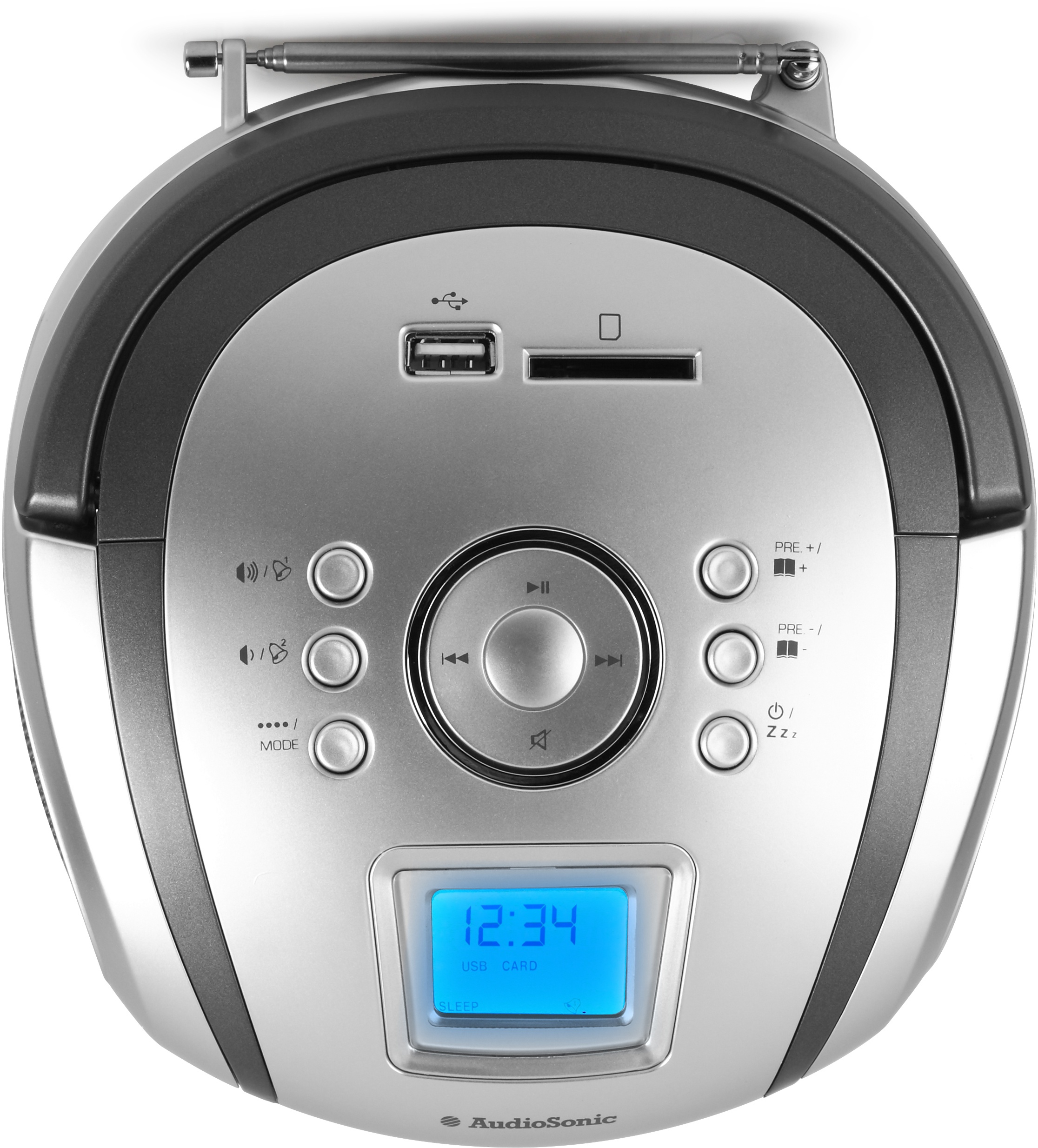 Specificaties van AudioSonic RD-1565 Zilver - Tweakers