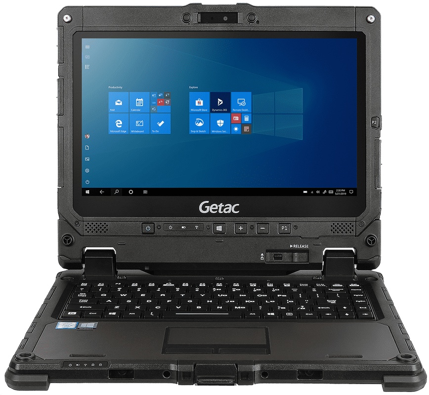 Getac K120 (KH1AZ4VIXDAX) Zwart - Kenmerken - Tweakers
