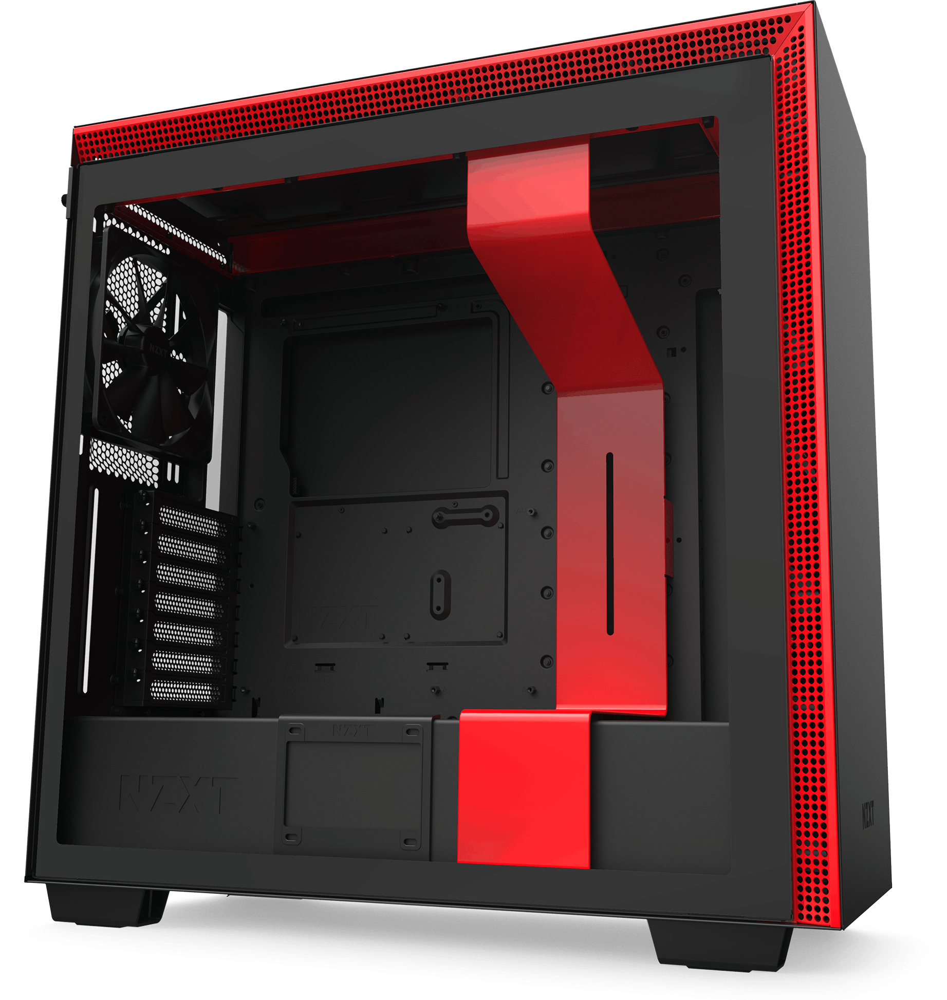 Specificaties van NZXT H710 Zwart/Rood - Tweakers