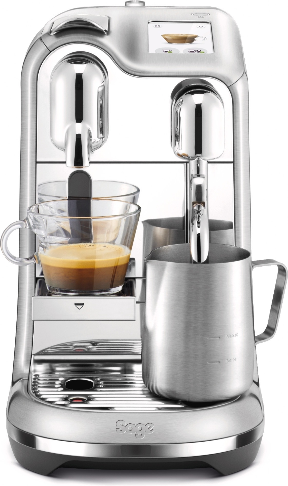 Specificaties van Sage Nespresso Creatista Pro Zilver - Tweakers