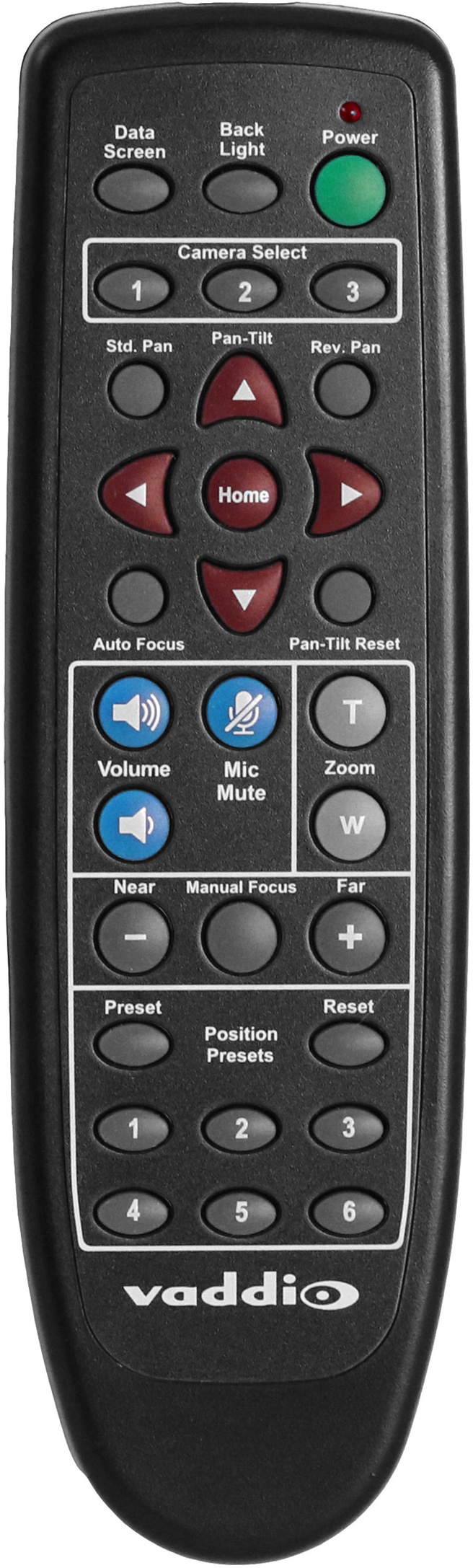 Specificaties van Vaddio IR Remote Commander | 998-2102-000 - Tweakers