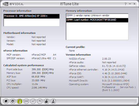 Specificaties van nVidia nTune - Tweakers