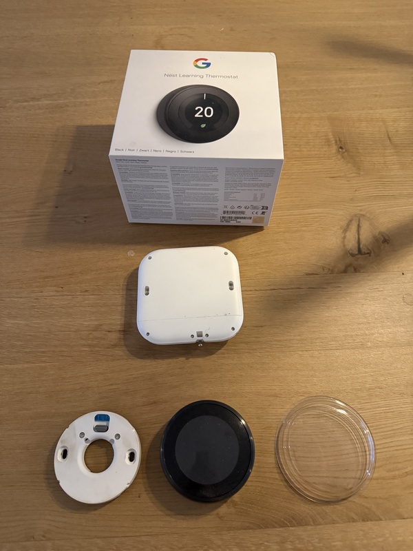 Nest Learning Thermostat V3 (Zwart) aangeboden - Vraag & Aanbod - Tweakers