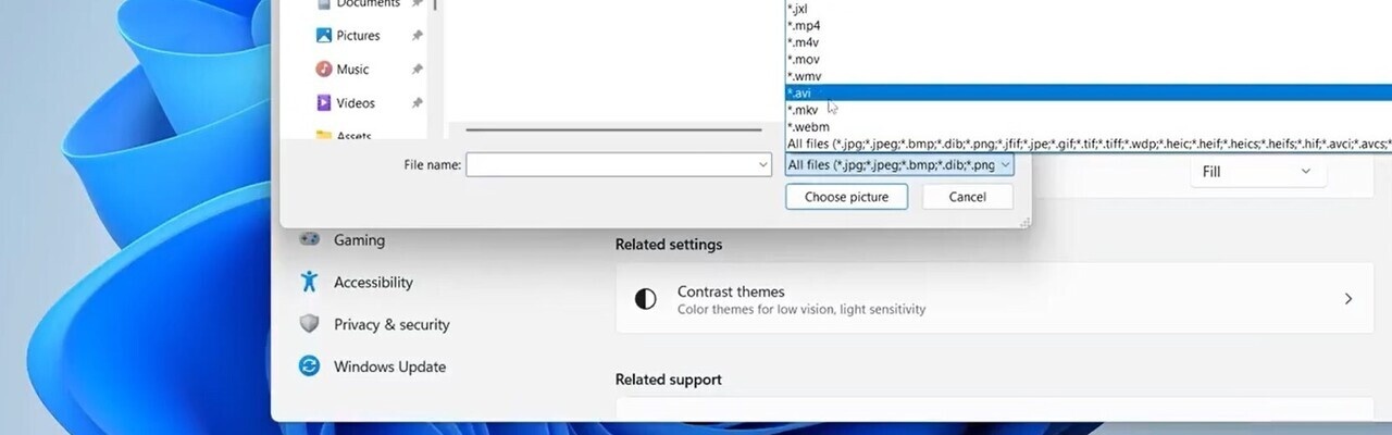 Windows 11 krijgt ondersteuning voor desktopachtergrond met video - Tweakers