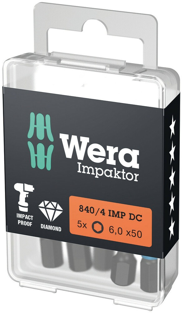 Specificaties van Wera 840/4 IMP DC Hex-Plus DIY - Tweakers