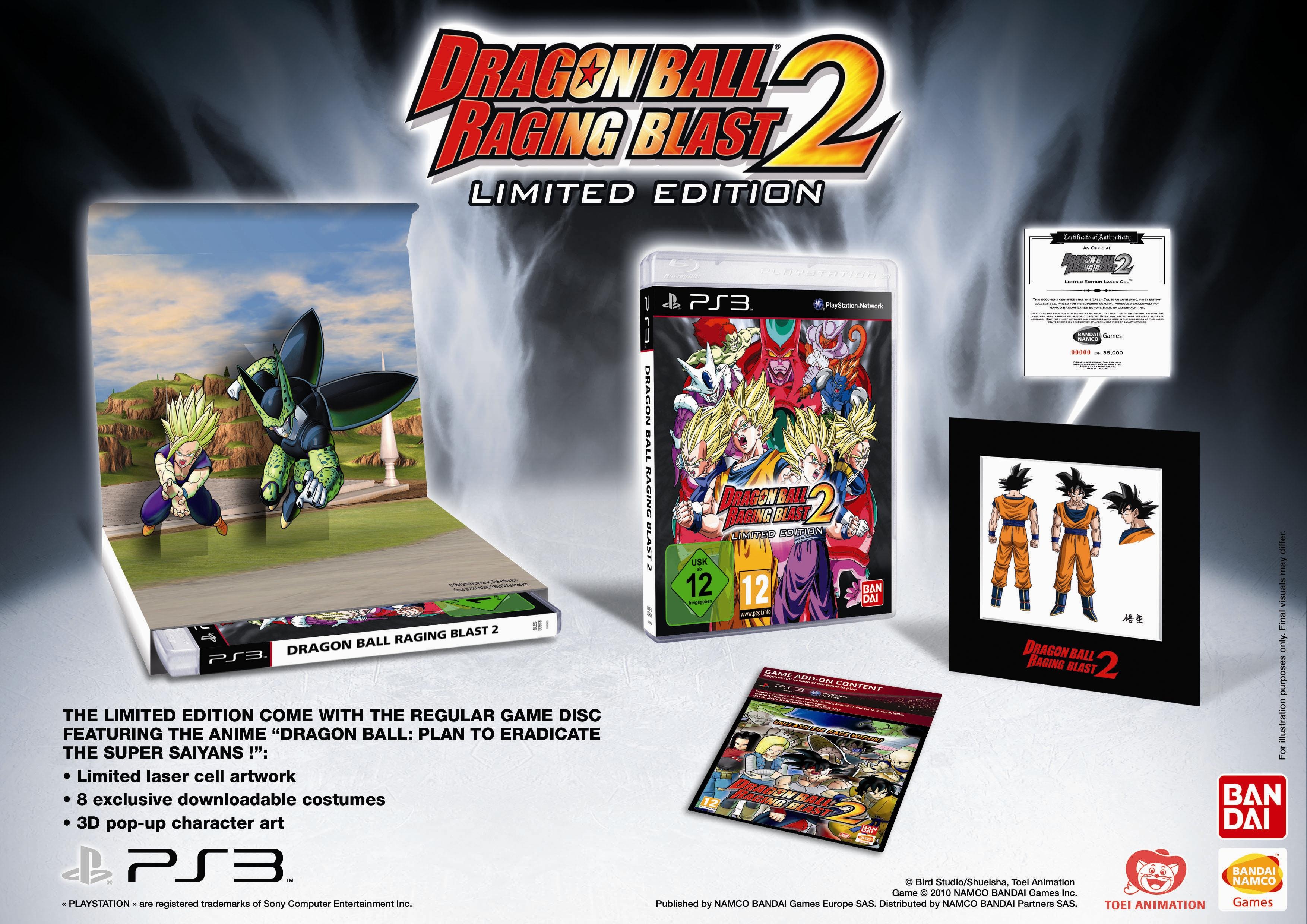 Specificaties van Dragon Ball Z: Raging Blast 2 - Collector's Edition, PS3 - Tweakers
